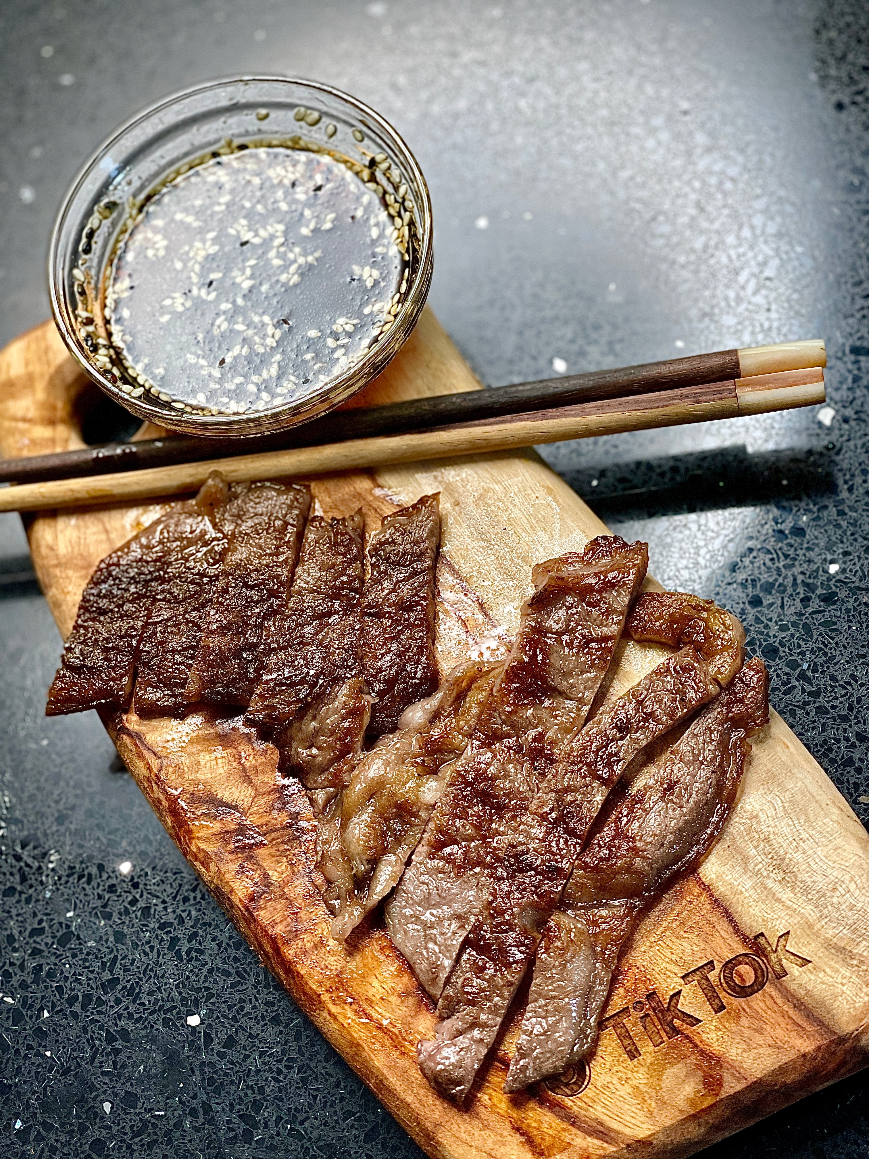 Japanese Beef Steak Recipe Japanese Sake Marinated Steak Rice Bowls